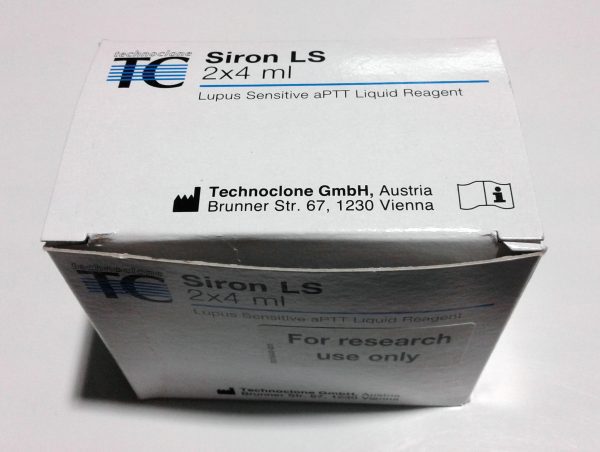Technoclone Siron LS (aPTT liquid), 2x4ml - DiaPharma