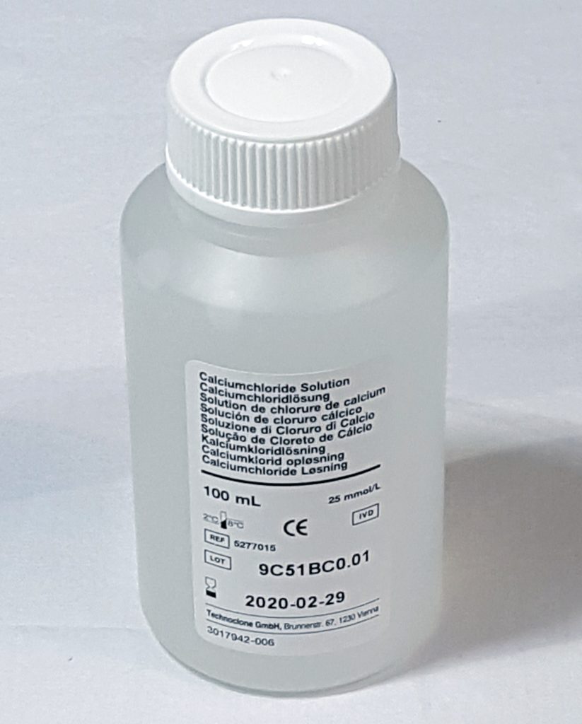 Technoclone Calcium Chloride 25 mmol/l Solution, 100ml - DiaPharma