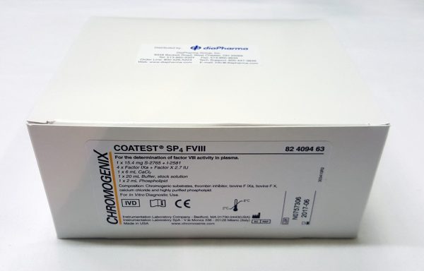 Chromogenix Coatest SP4 Factor VIII - Diapharma